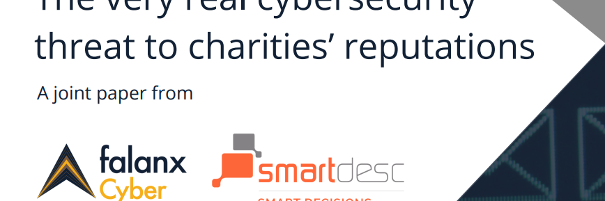 Report from Smartdesc and Falanx on the cyber risks to charities