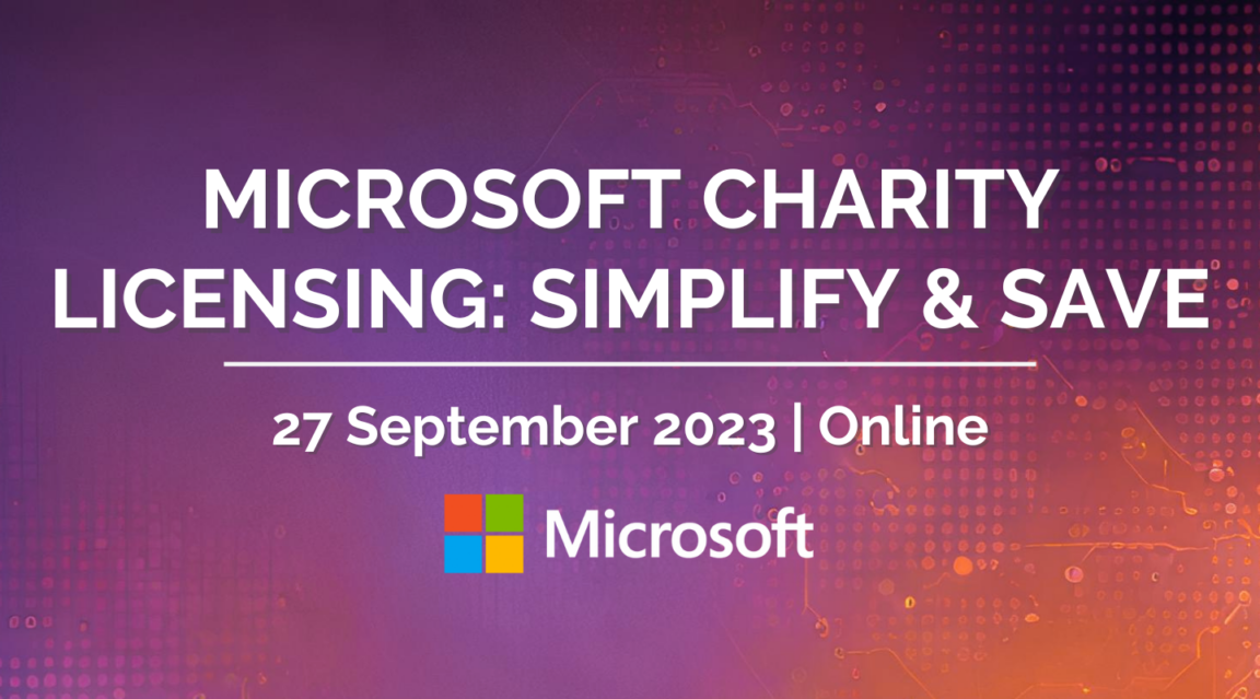 Events for charities and non-profit organisations