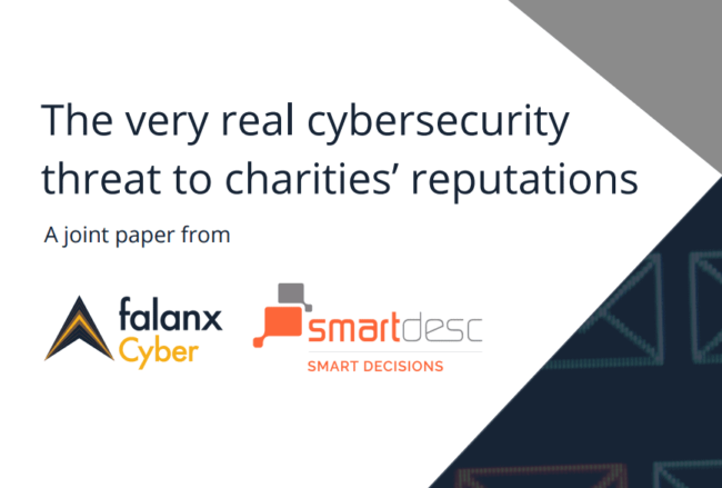 Report from Smartdesc and Falanx on the cyber risks to charities